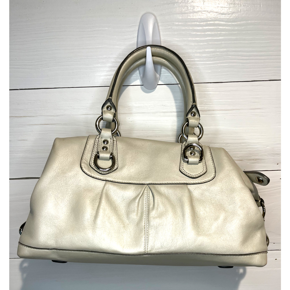 Coach Handbag C1249-F15445 Pearl White With Hang Tag,… - Gem